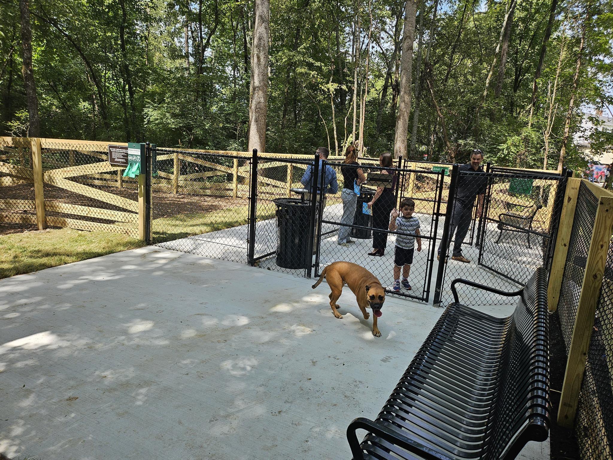 Dog Park at Angora Frog Farm
