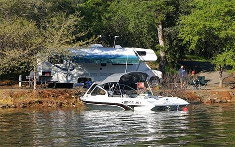 Collins Lake Campground Map