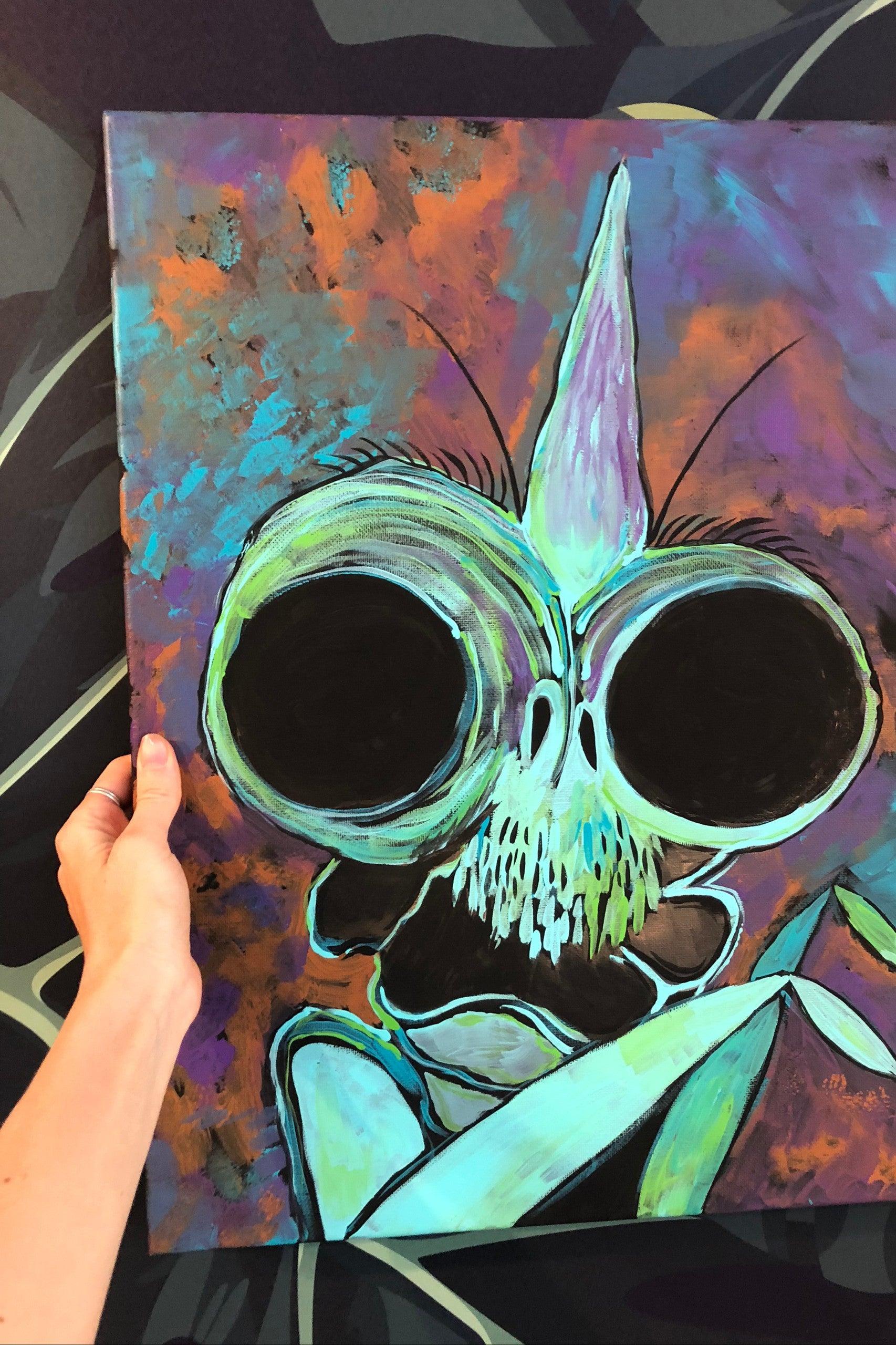 Painting Aliens & UFOs