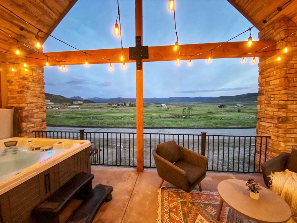 Spacious & Modern MTN Home with Private Hot Tub Pet Policy