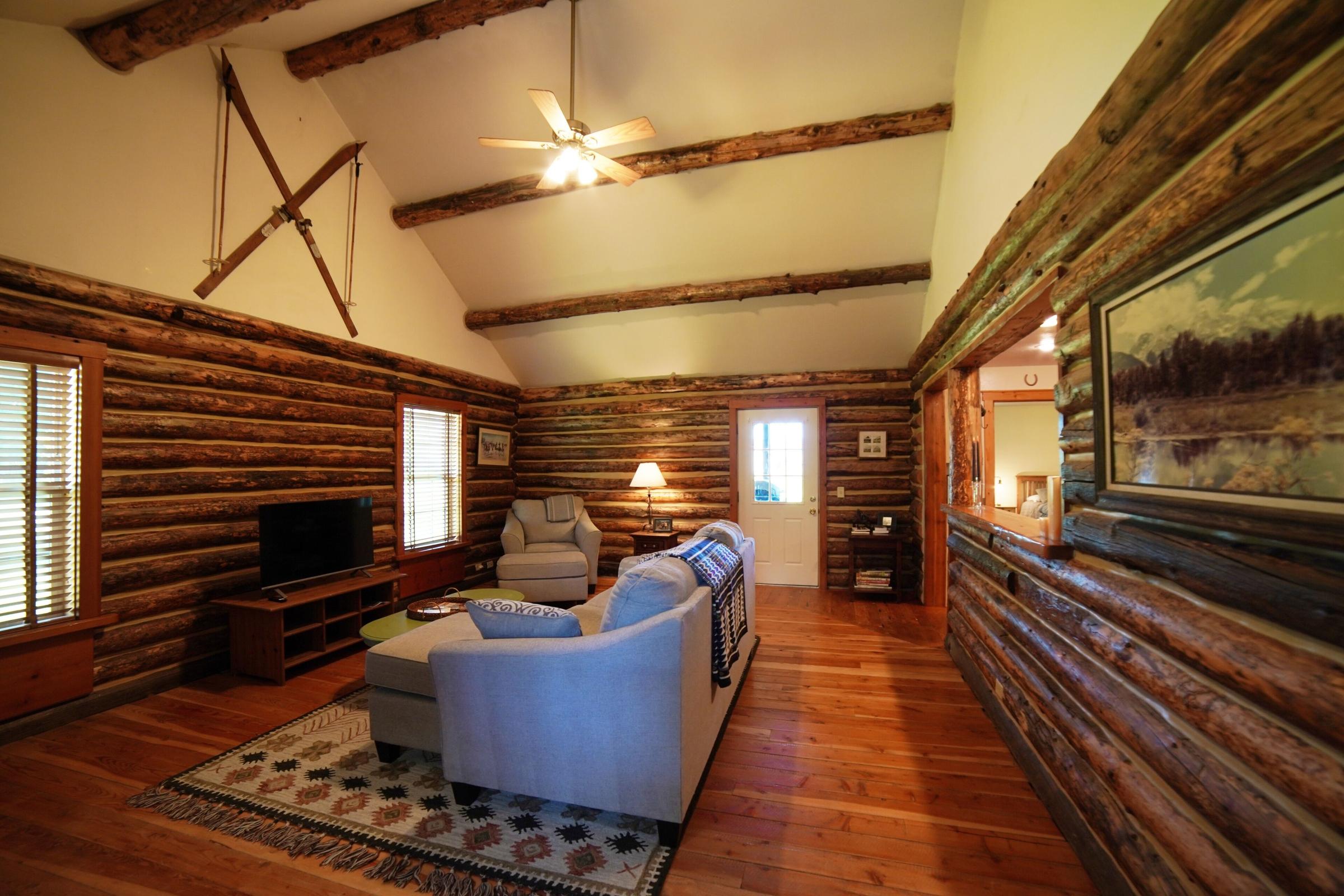 Quaint Historic Log Cabin Near Victor Pet Policy