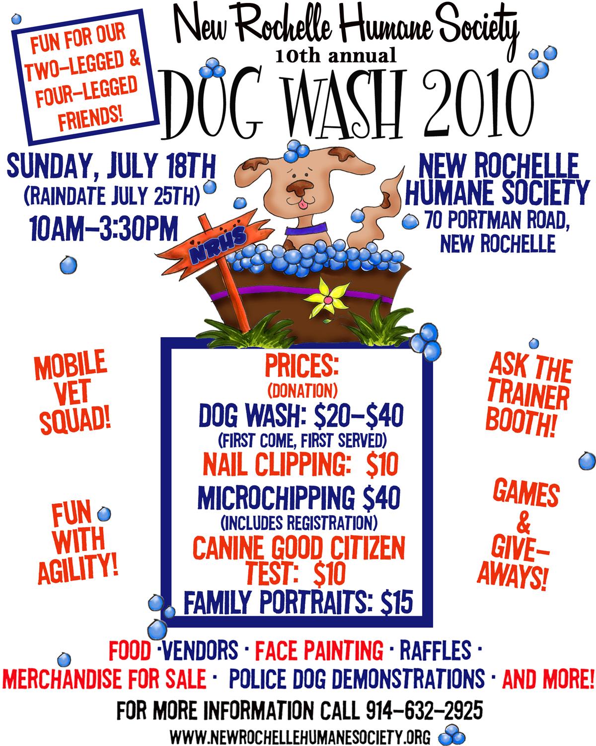 Dog Wash 2010 at New Rochelle Humane Society