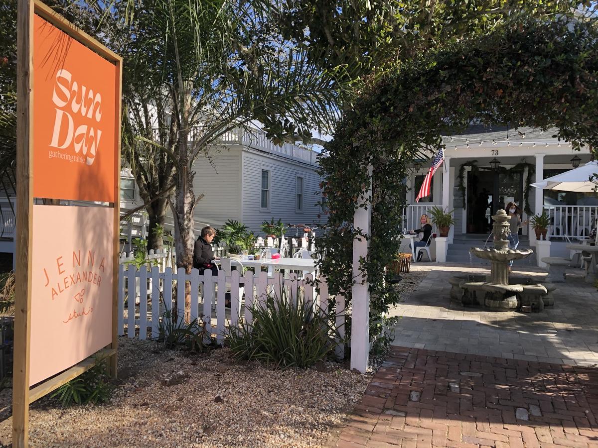 Sunday Gathering Table Is Pet Friendly