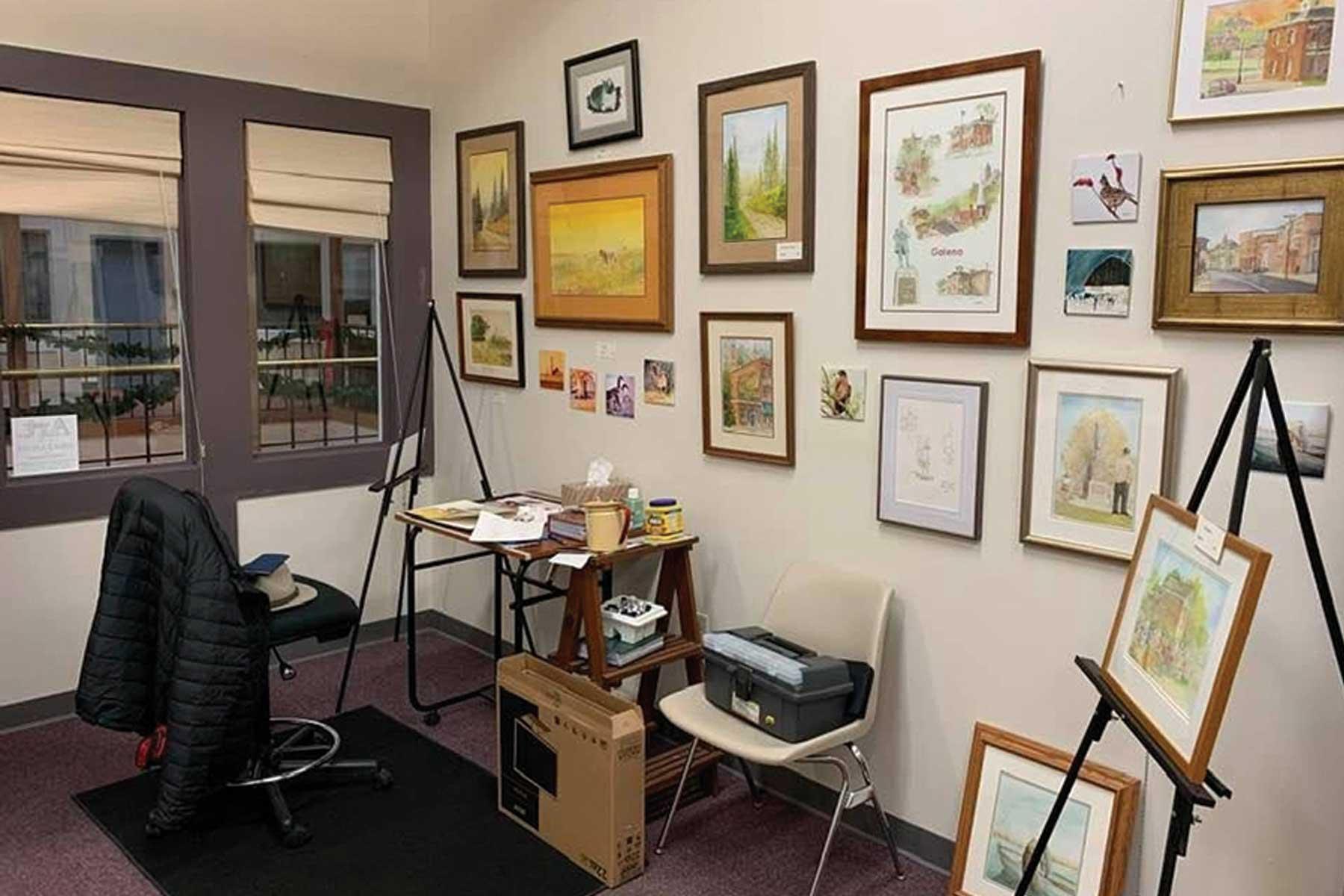 Ken Marsden’s Art Studio