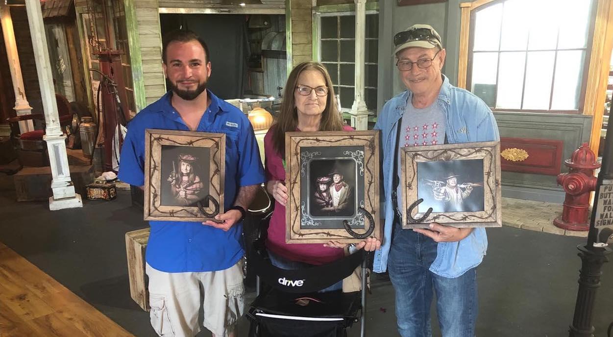 Four Bandits Old Time Photo