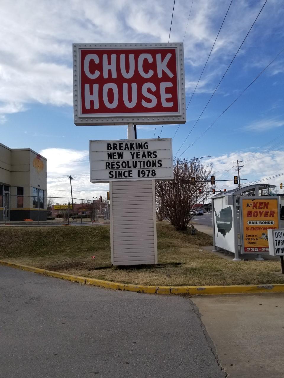 Chuck House Restaurant Pet Policy
